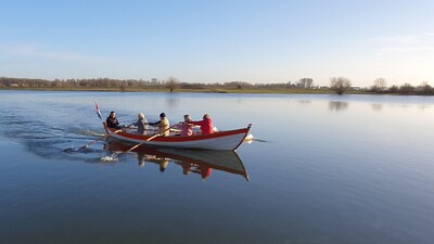 Trident met de skiff op de jaarmarkt. - WZV Trident (powered by e ...